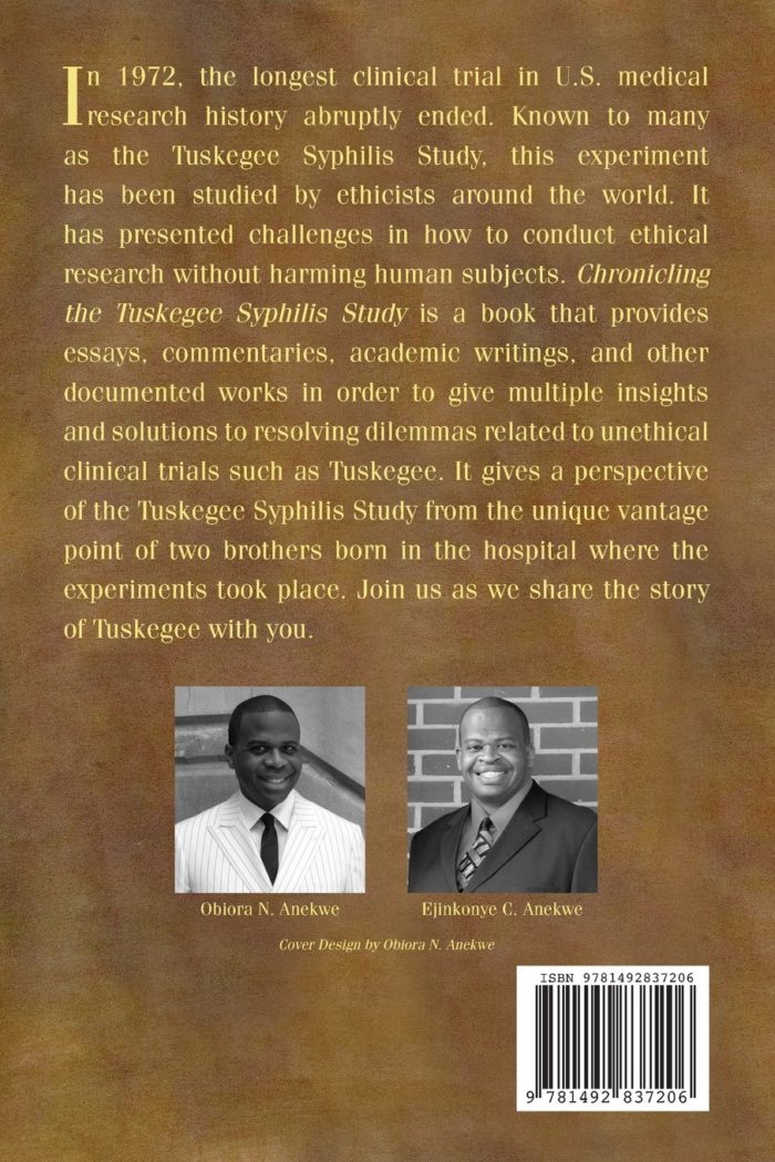 Chronicling the Tuskegee Syphilis Study : Ethically Speaking.net